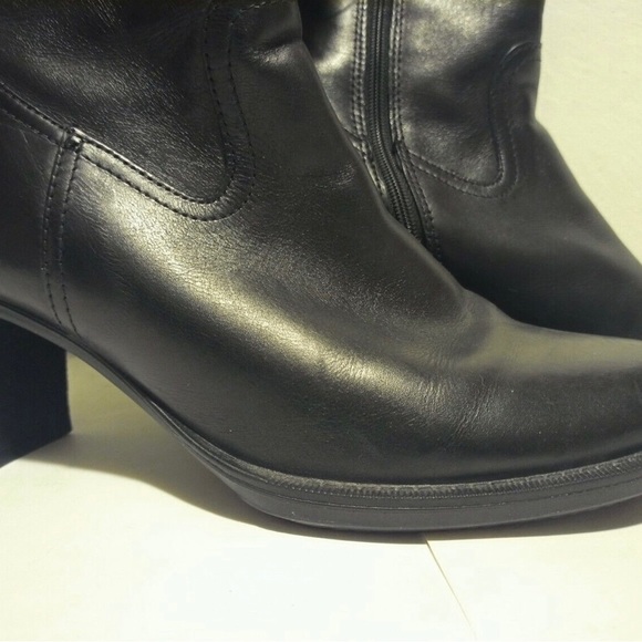 Ecco | Shoes | Ecco Hope Black Knee High Boots | Poshmark